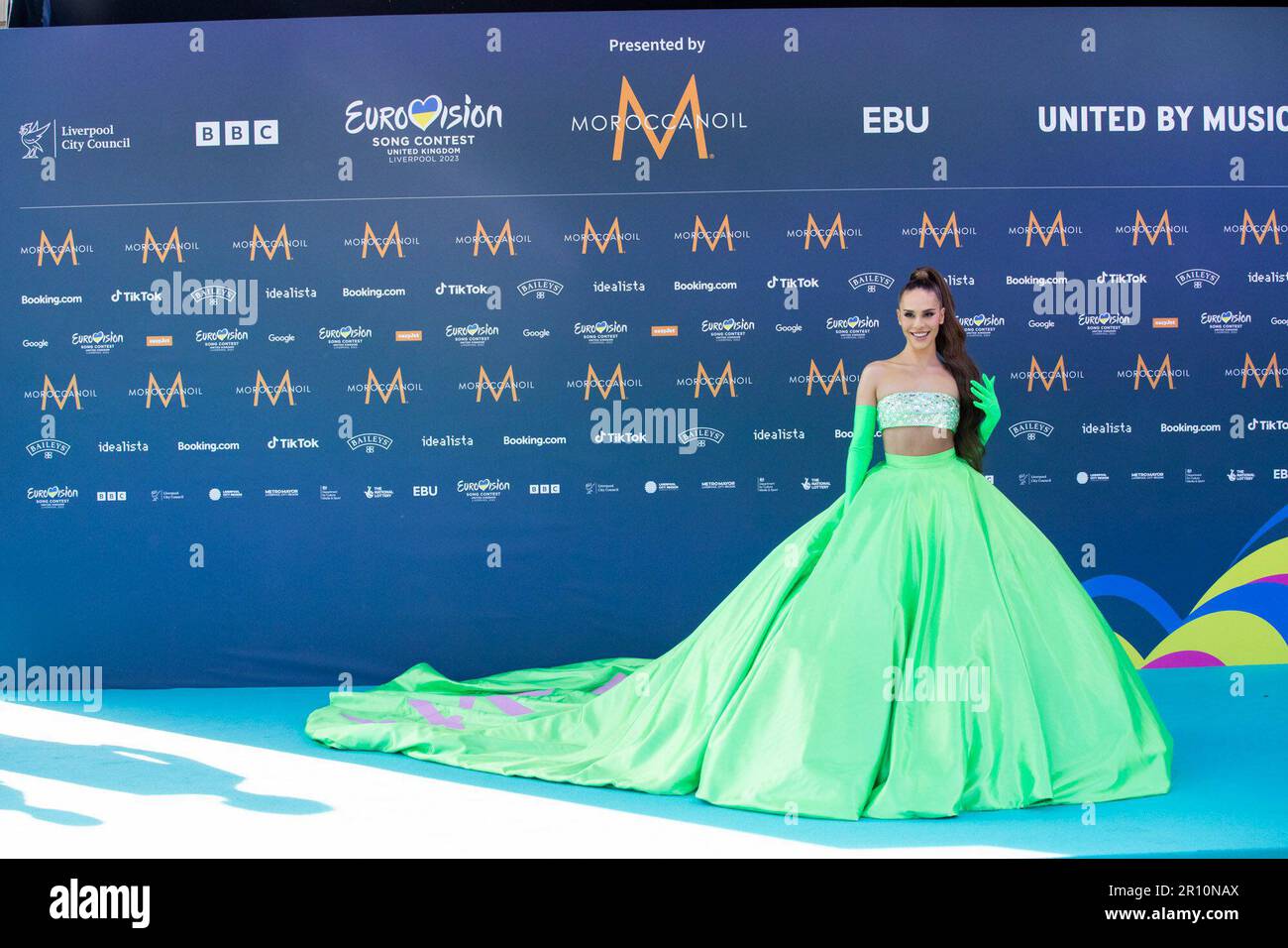 The Liverpool 2023 Turquoise Carpet . The artists of the 2023 ...