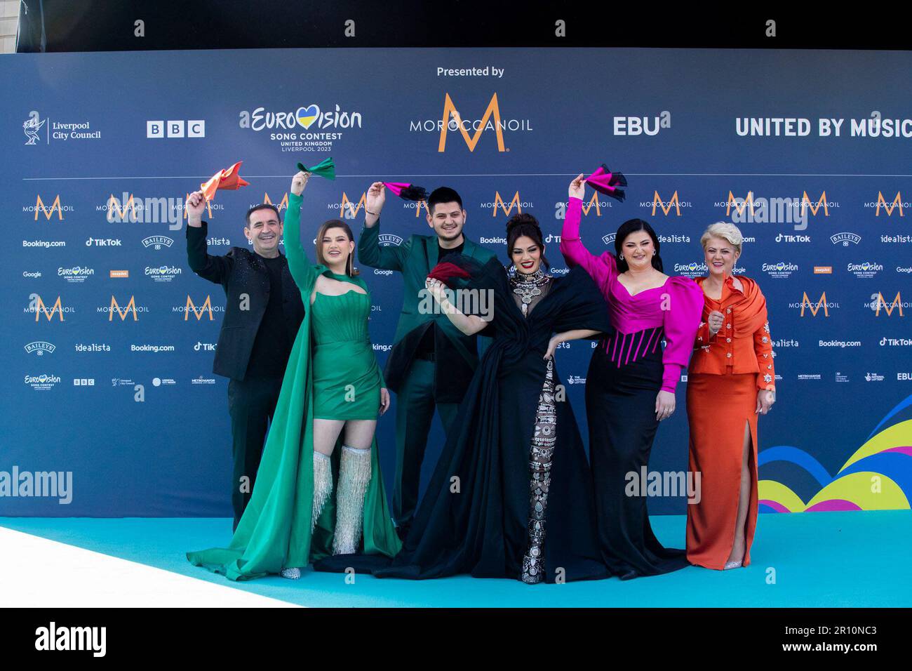 The Liverpool 2023 Turquoise Carpet . The artists of the 2023 ...