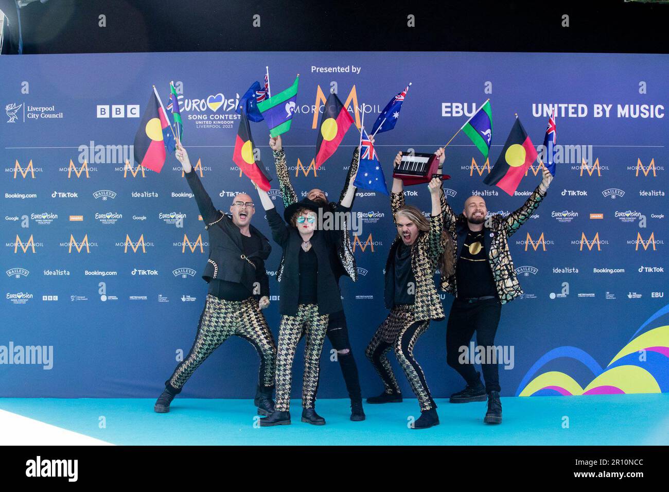 The Liverpool 2023 Turquoise Carpet . The artists of the 2023 ...