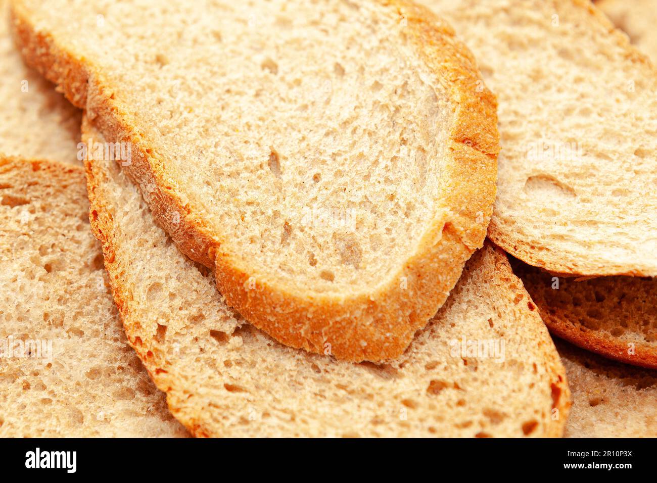 Bread background . Sliced bread for dinner Stock Photo - Alamy