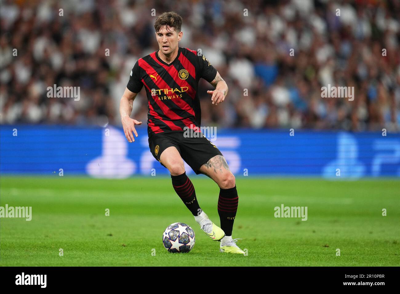 Madrid, Spain. May 9, 2023, John Stones of Manchester City during the ...