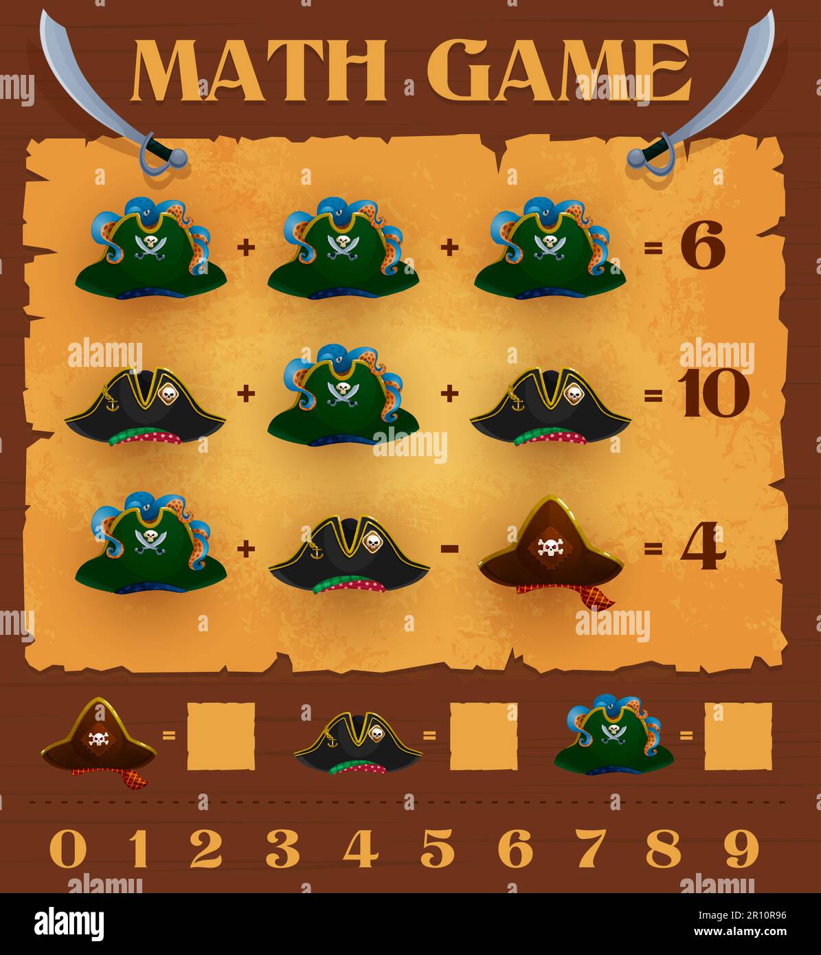 Buccaneer game Stock Vector Images - Alamy