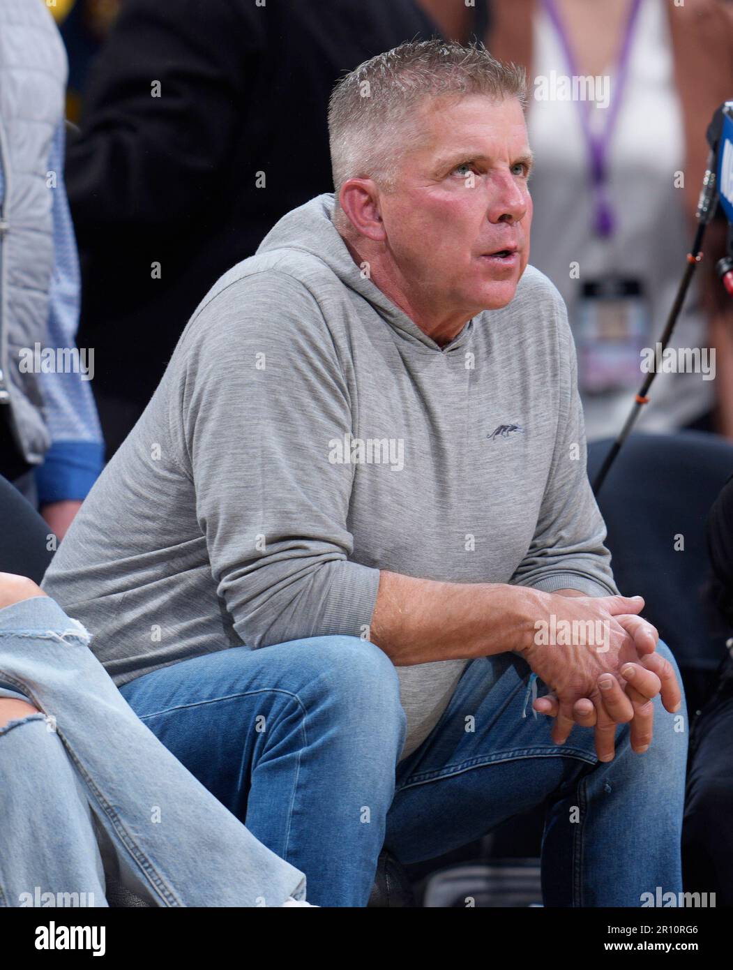 Denver Broncos head coach Sean Payton in the first half of Game 5 of an ...