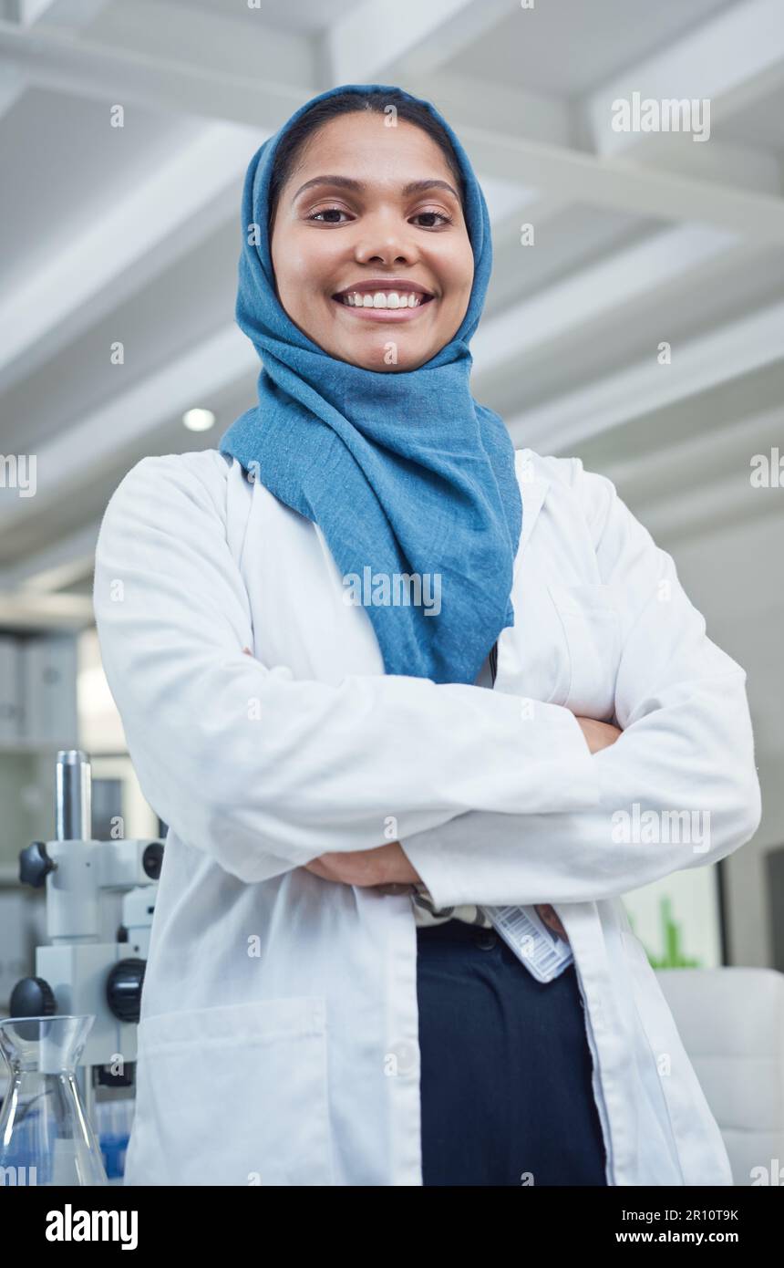 Science is beautiful because of its endless curiosity. Portrait of a ...