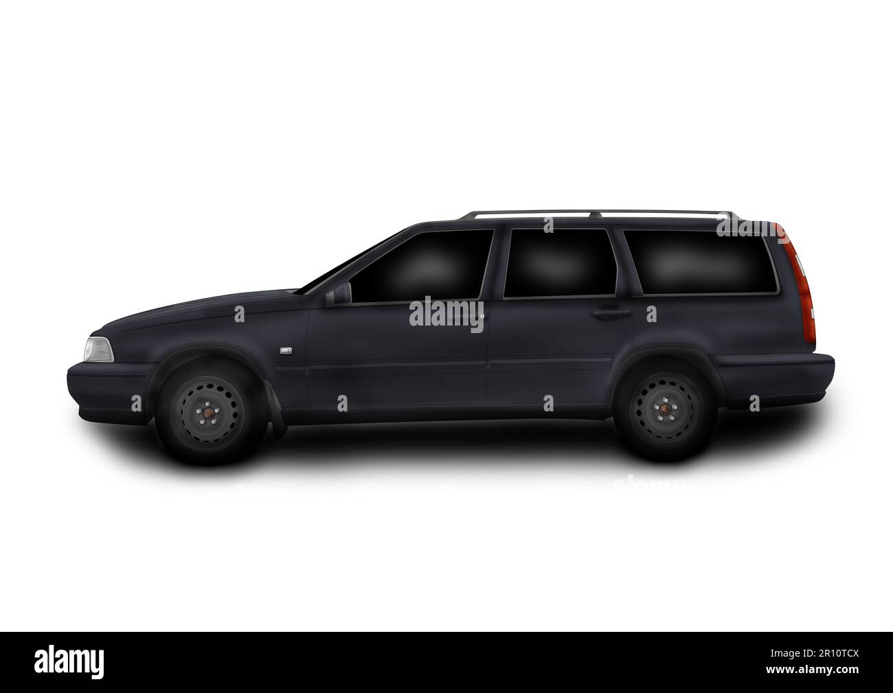 Volvo V70 (97) (White Background Stock Photo - Alamy