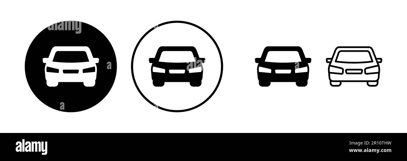 Car icon vector. Car sign. sedan Stock Vector Image & Art - Alamy
