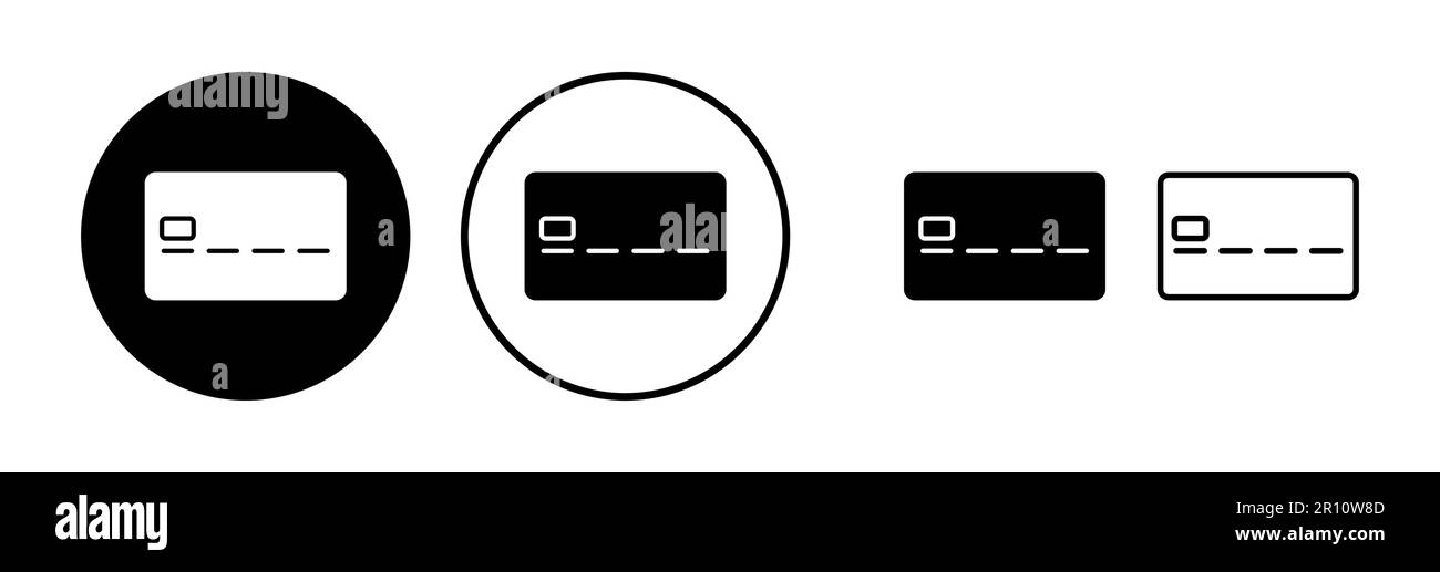 Credit card icon vector. payment icon. debit payment icon Stock Vector ...