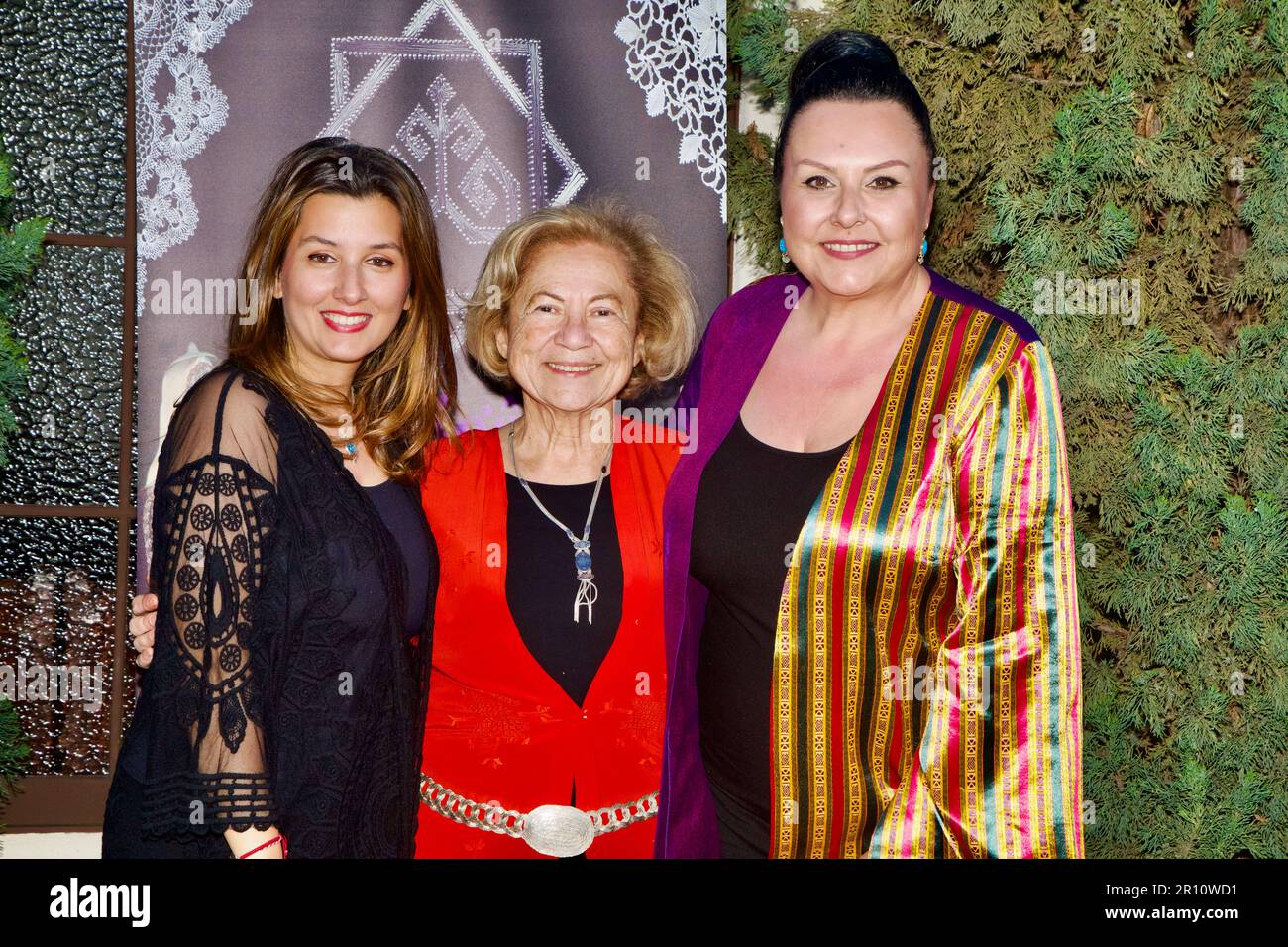 Gulendam Ece Hurmeydan, Vega Sankur, Kalan Kumlali Atahan Stock Photo ...