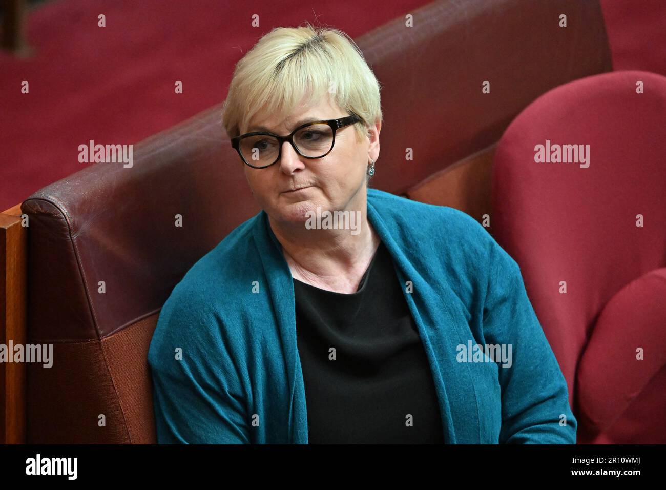 Liberal senator Linda Reynolds in the Senate chamber at Parliament ...