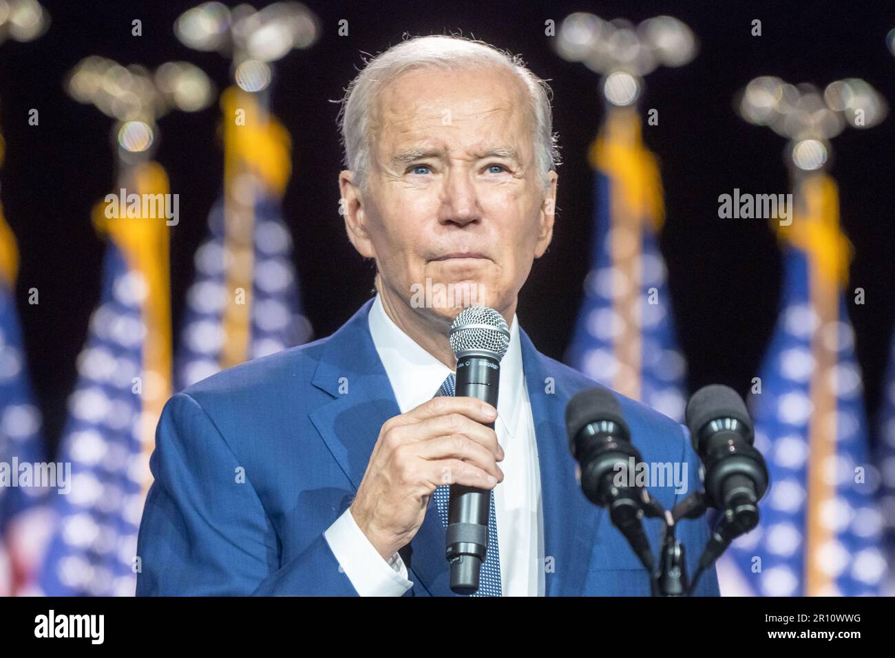 Valhalla, New York, USA. 10th May, 2023. (NEW) President Biden Delivers ...