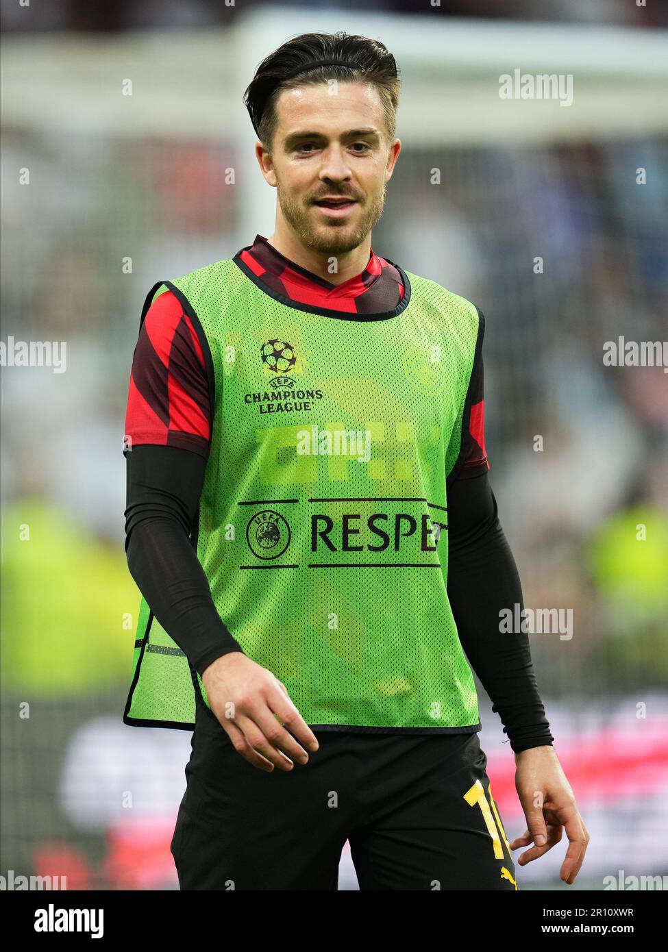 Madrid, Spain. May 9, 2023, Jack Grealish of Manchester City during the ...
