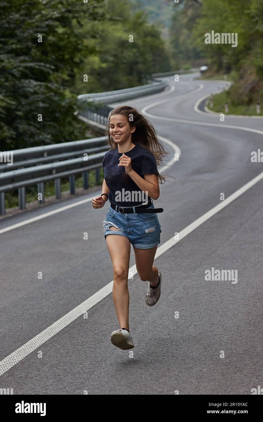 Woman unleashed hi-res stock photography and images - Alamy