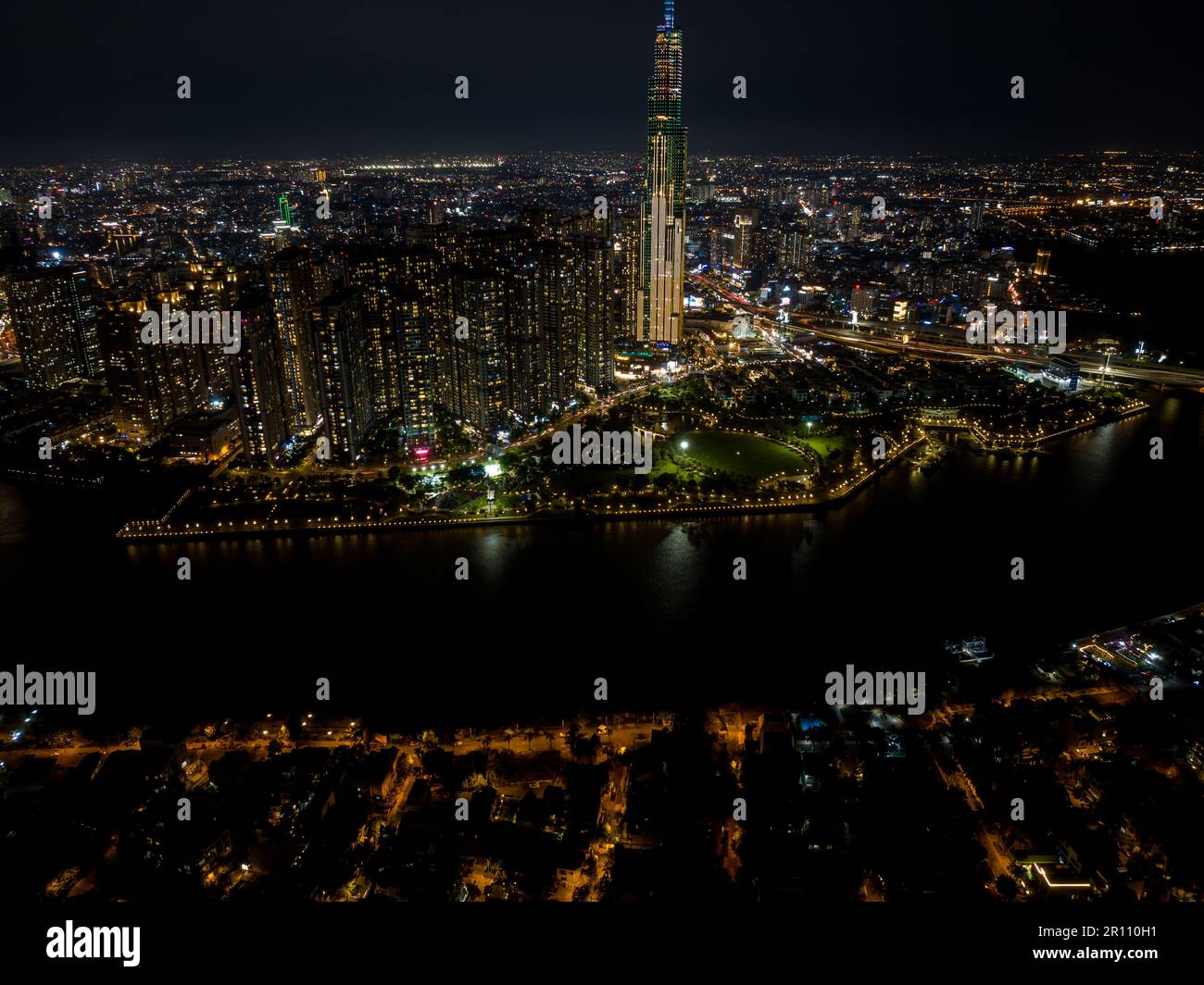 Saigon, Vietnam, Apr 2023 - Landmark 81 is a super tall skyscraper of ...