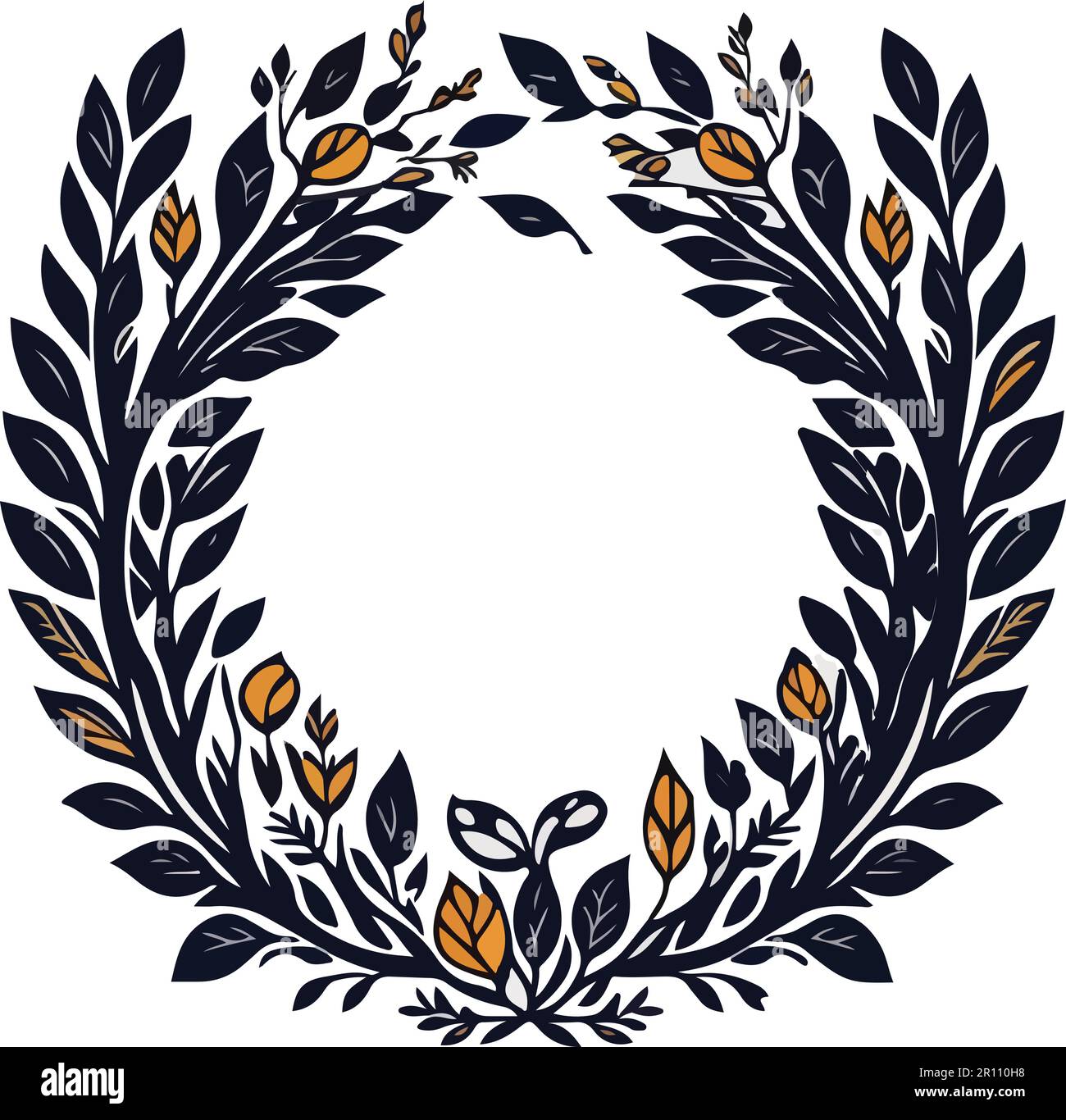 Fantastic flat floral circle frame art vector Stock Vector Image & Art ... Fantastic flat floral circle frame art vector Stock Vector Image & Art ...
