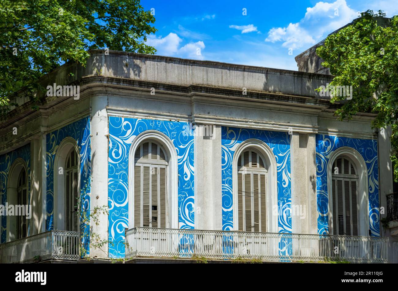 Uruguay, Montevideo streets and architecture in historic city center ...