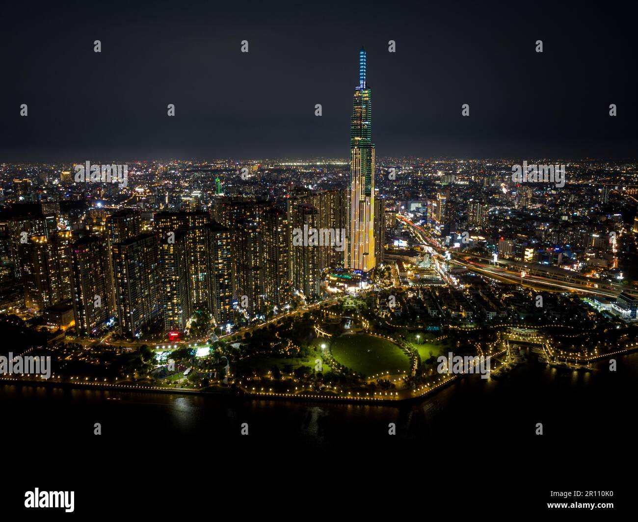 Saigon, Vietnam, Apr 2023 - Landmark 81 is a super tall skyscraper of ...