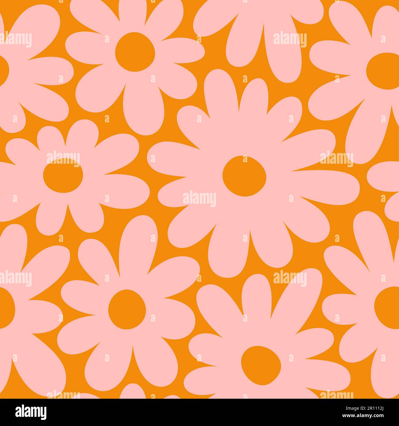 Groovy Flowers Vector