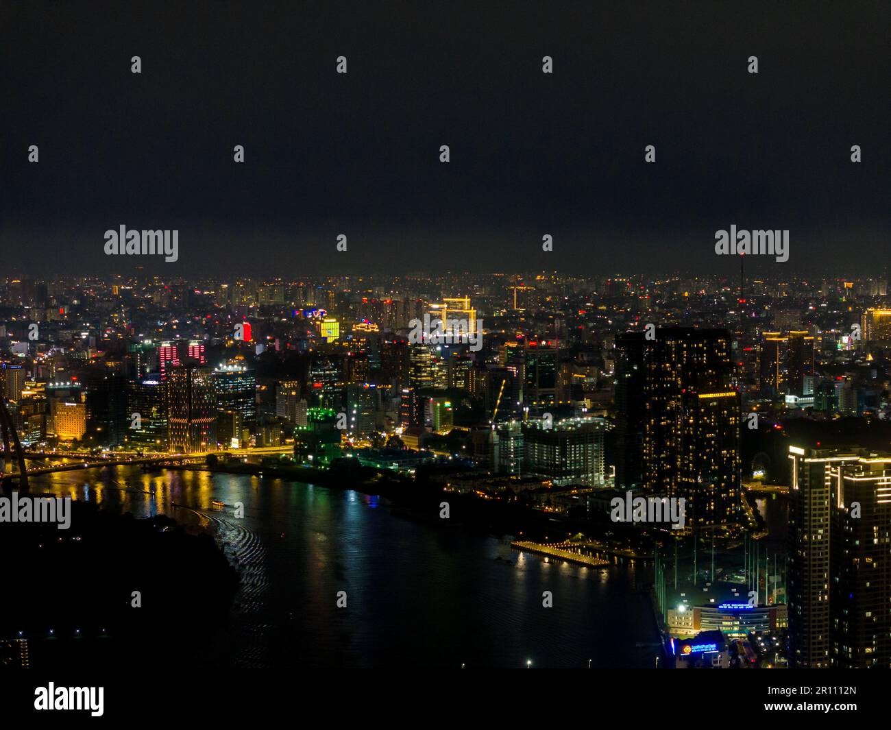 Saigon, Vietnam, Apr 2023 - Landmark 81 is a super tall skyscraper of ...