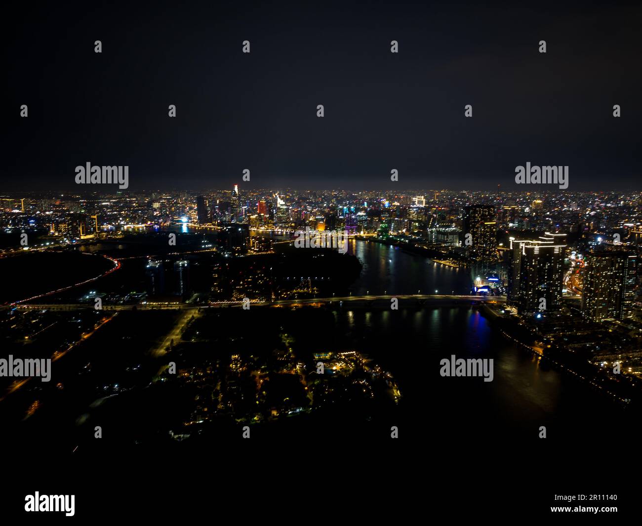 Saigon, Vietnam, Apr 2023 - Landmark 81 is a super tall skyscraper of ...