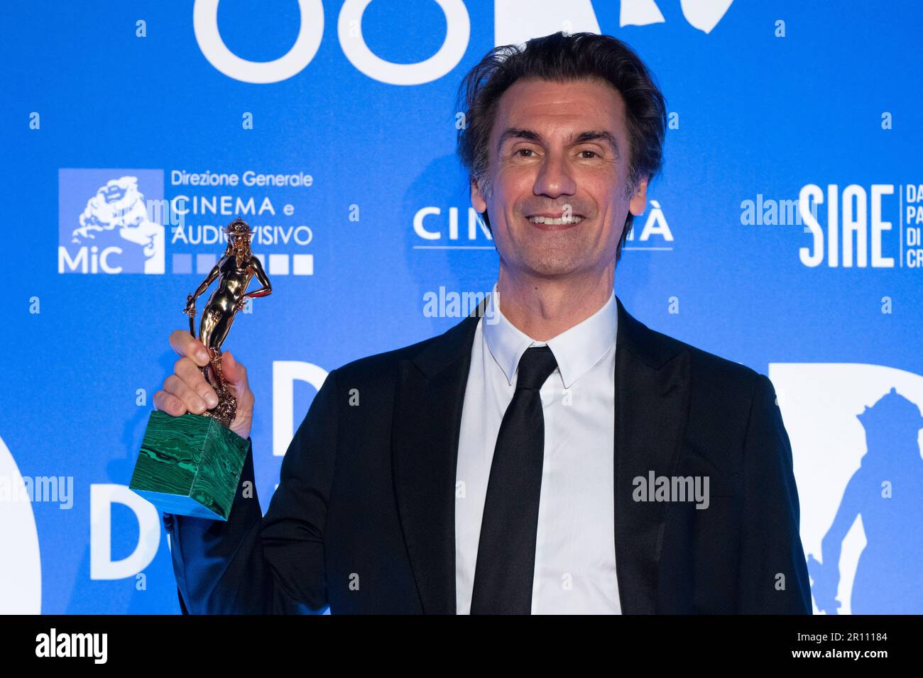 Rome, Italy, May 10, 2023 - Fabrizio Gifuni attends the red carpet for ...