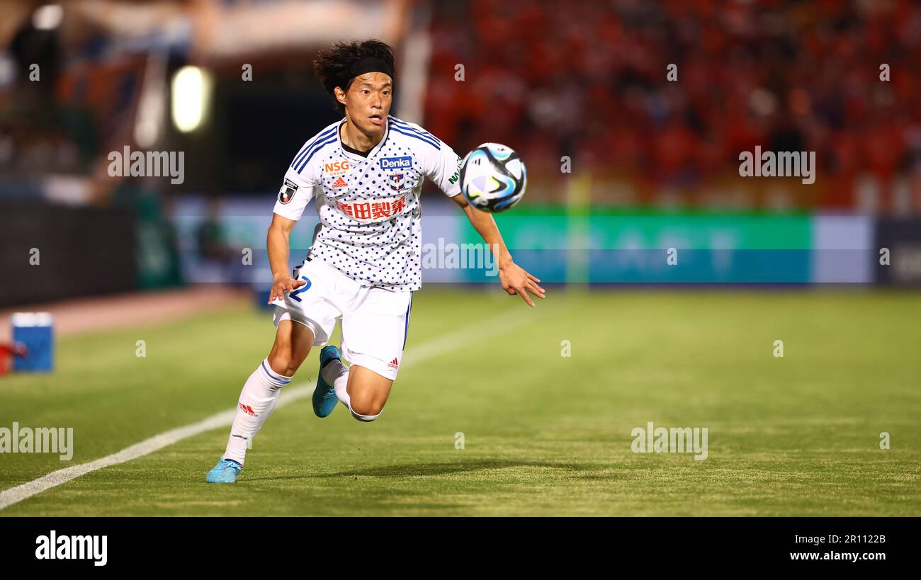 Kanagawa, Japan. 3rd May, 2023. Albirex Niigata's Takumi Hasegawa during the 2023 J1 League ...
