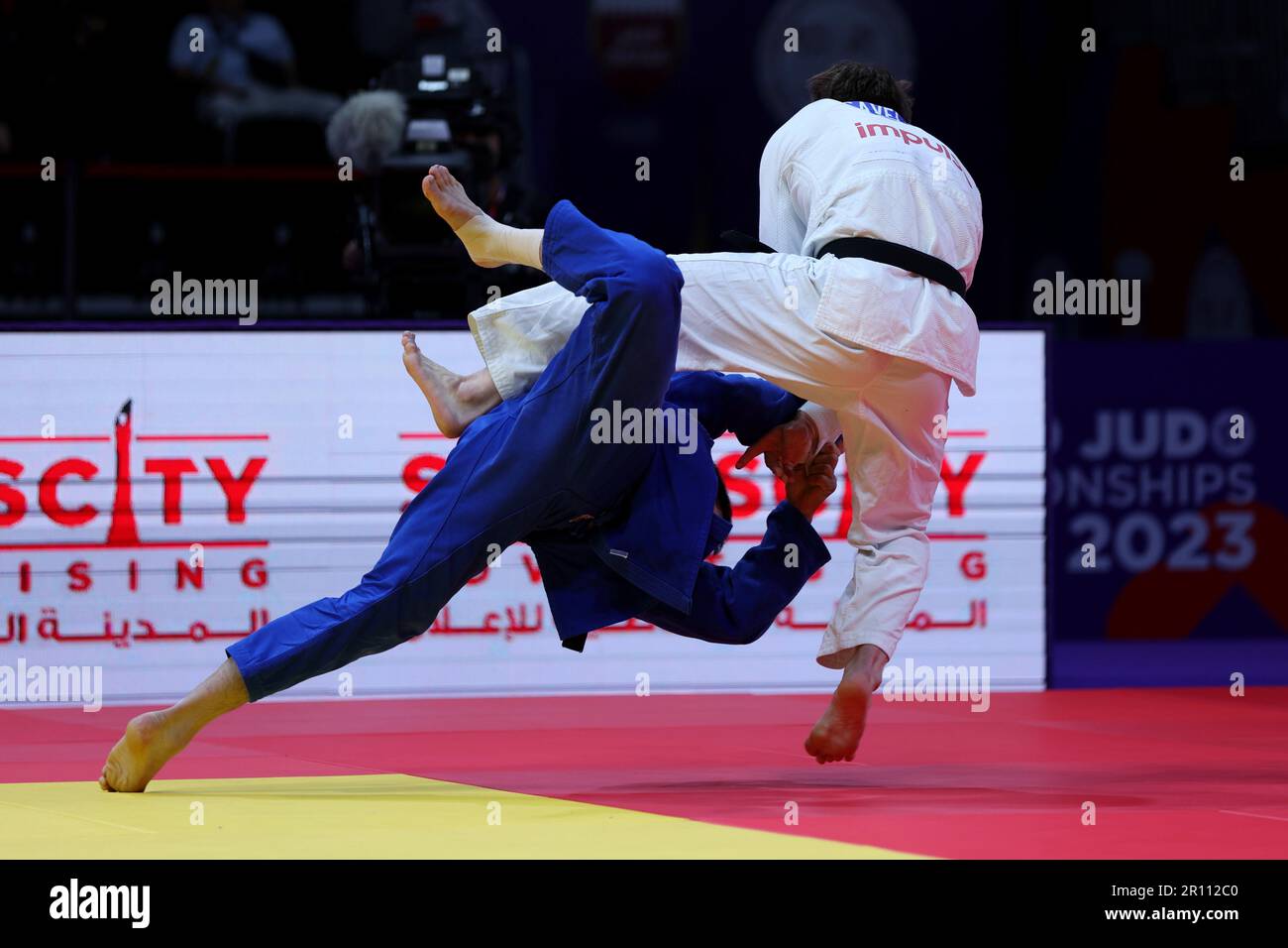 Doha, Qatar. 10/05/2023, Ali Bin Hamad Al Attiyah Arena, Doha, Qatar. 10th May, 2023. (L-R ...