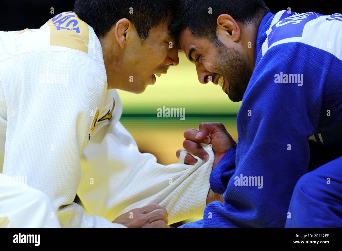 Doha, Qatar. 10/05/2023, Ali Bin Hamad Al Attiyah Arena, Doha, Qatar. 10th May, 2023. (L-R ...