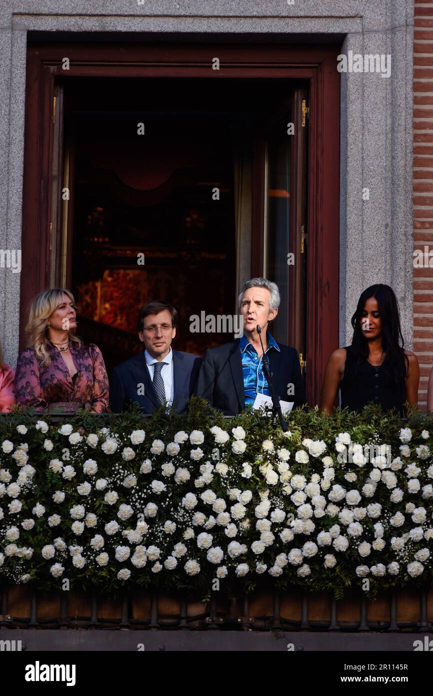 Madrid, Spain. 10th May, 2023. Ramoncín delivers a speech for the San ...