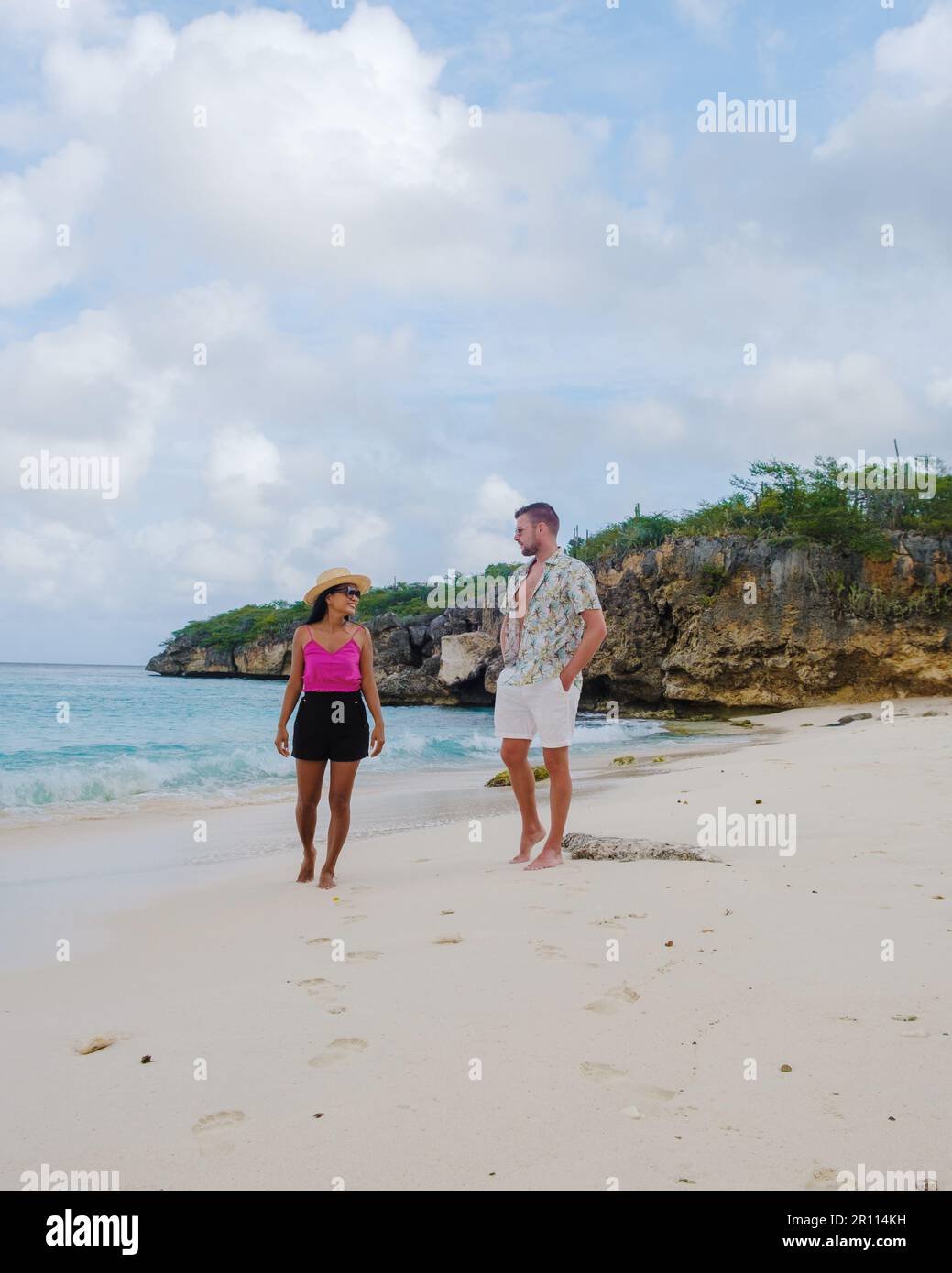 Grote Knip Beach Curacao Island, a Tropical beach on the Caribbean ...