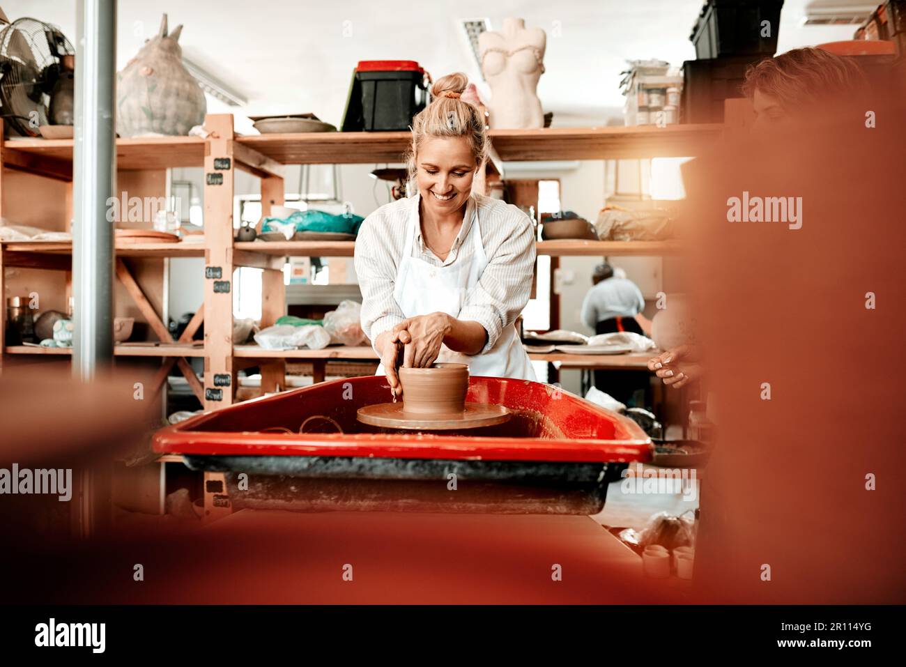 Heres a glimpse into what happens in my studio. a female artisan ...