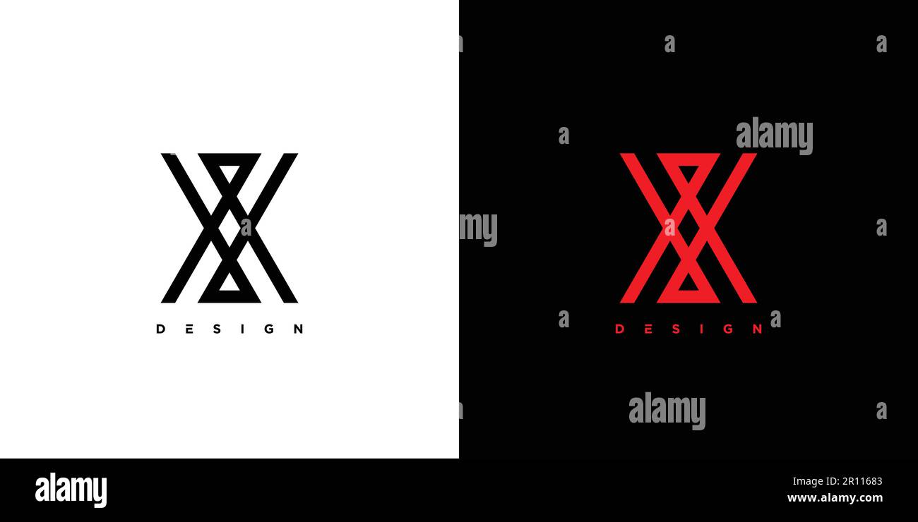 Modern and strong letter WM initials logo design Stock Vector Image ...