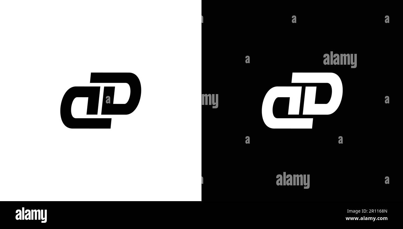 Modern and unique letter AD initials logo design Stock Vector Image ...