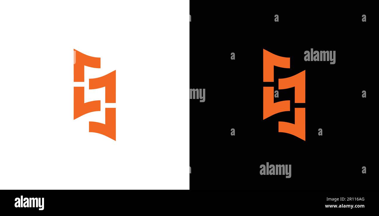 Modern and unique letter S initials logo design Stock Vector Image ...