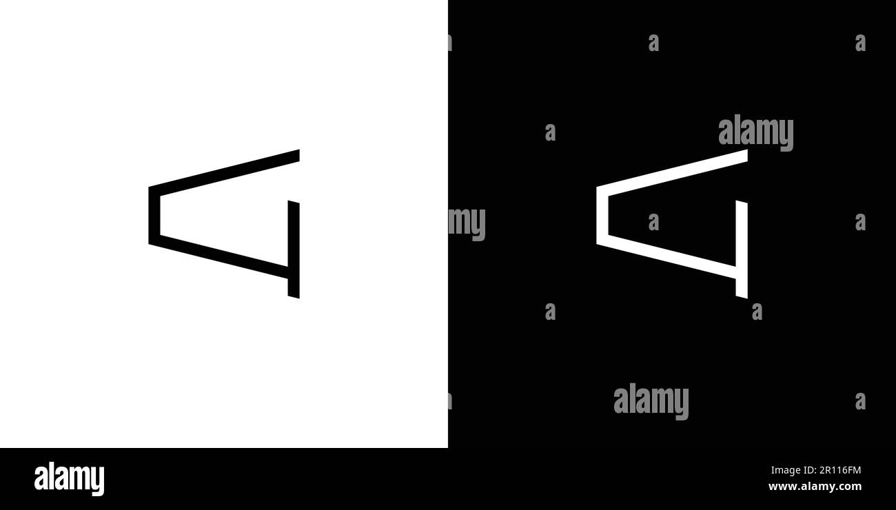 modern and unique letter G initials logo design Stock Vector Image ...