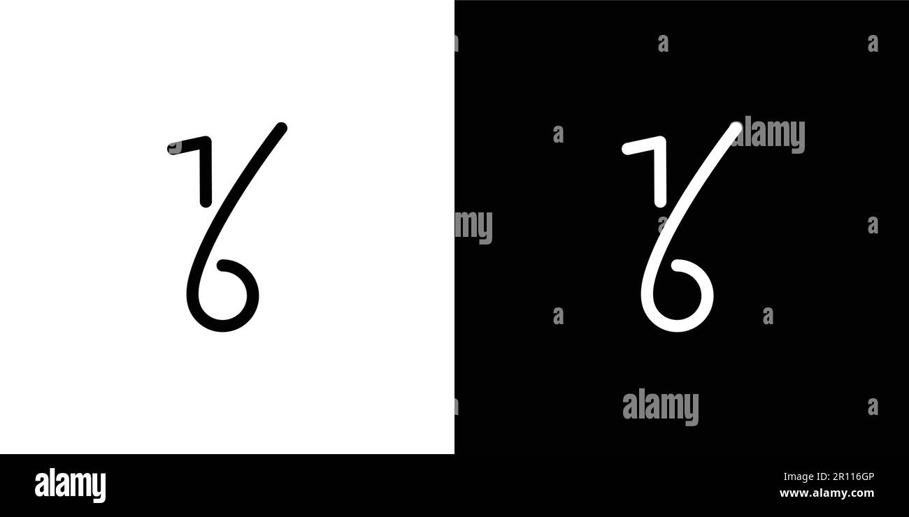 Modern and unique letter Y initials logo design 2 Stock Vector Image ...