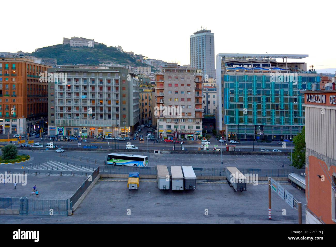 Napoli italy harbor port hi-res stock photography and images - Alamy