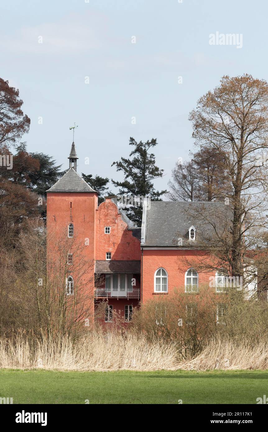 Bloemersheim Castle, moated castle, Neukirchen-Vluyn, Lower Rhine ...