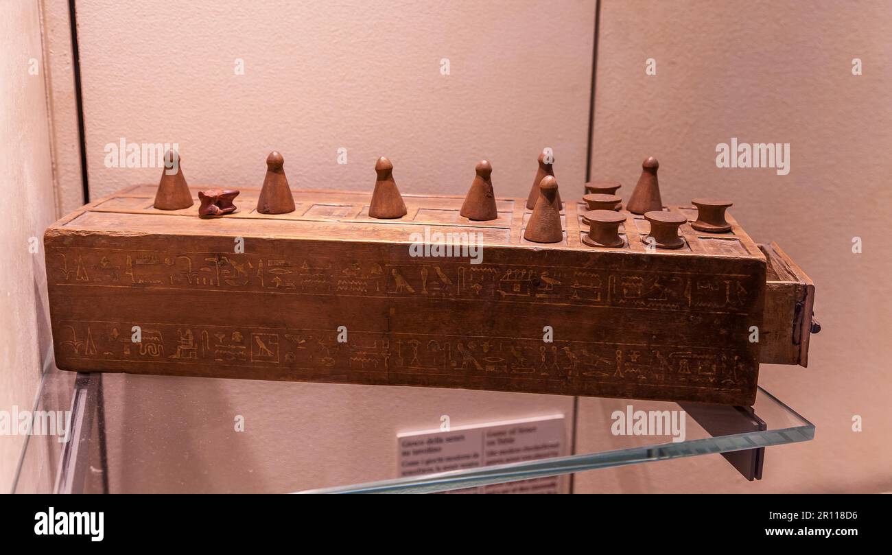 Senet is one of the oldest known board games, 3.500 B.C. This is the ...