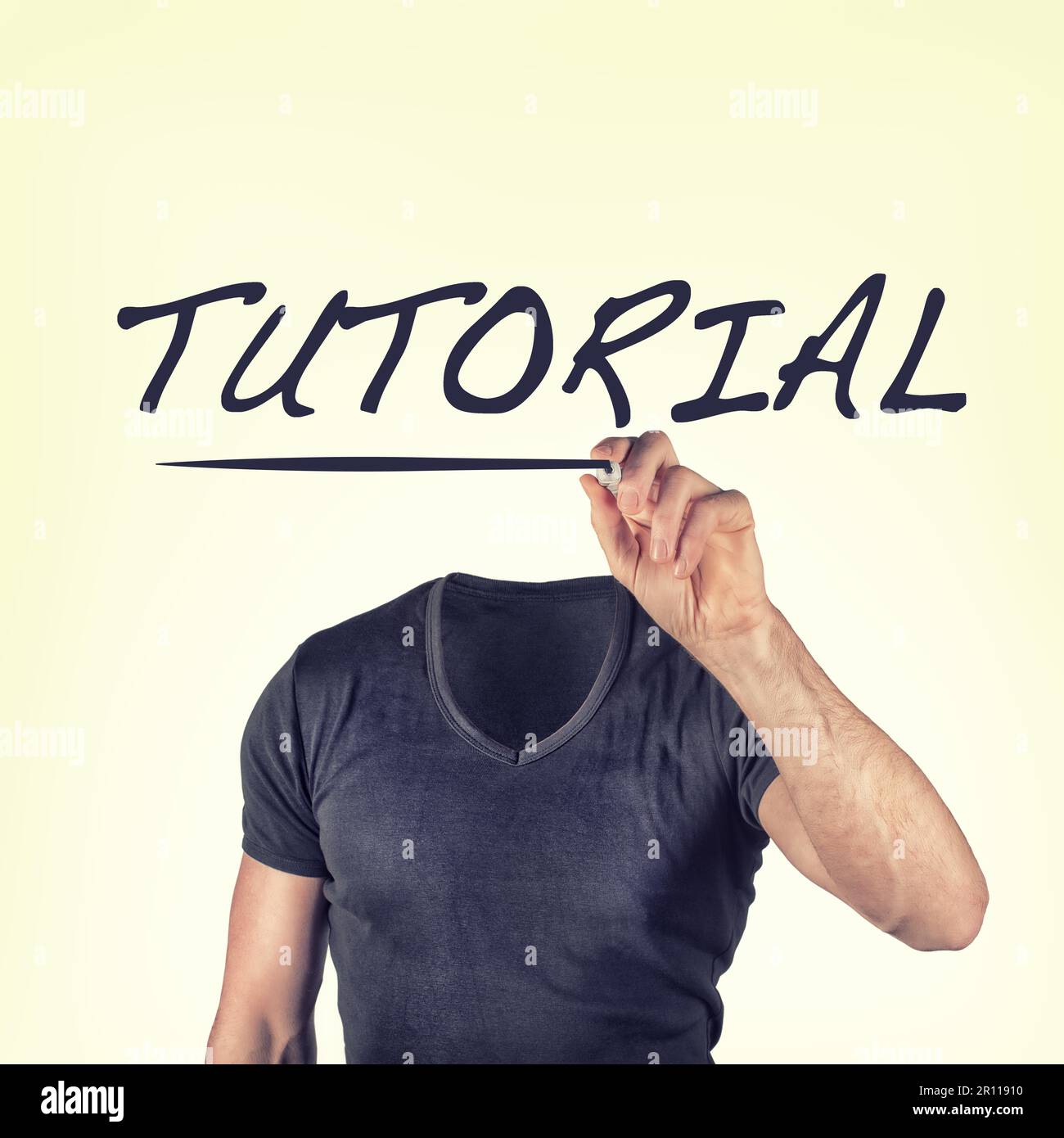 picture of a tutorial concept Stock Photo - Alamy