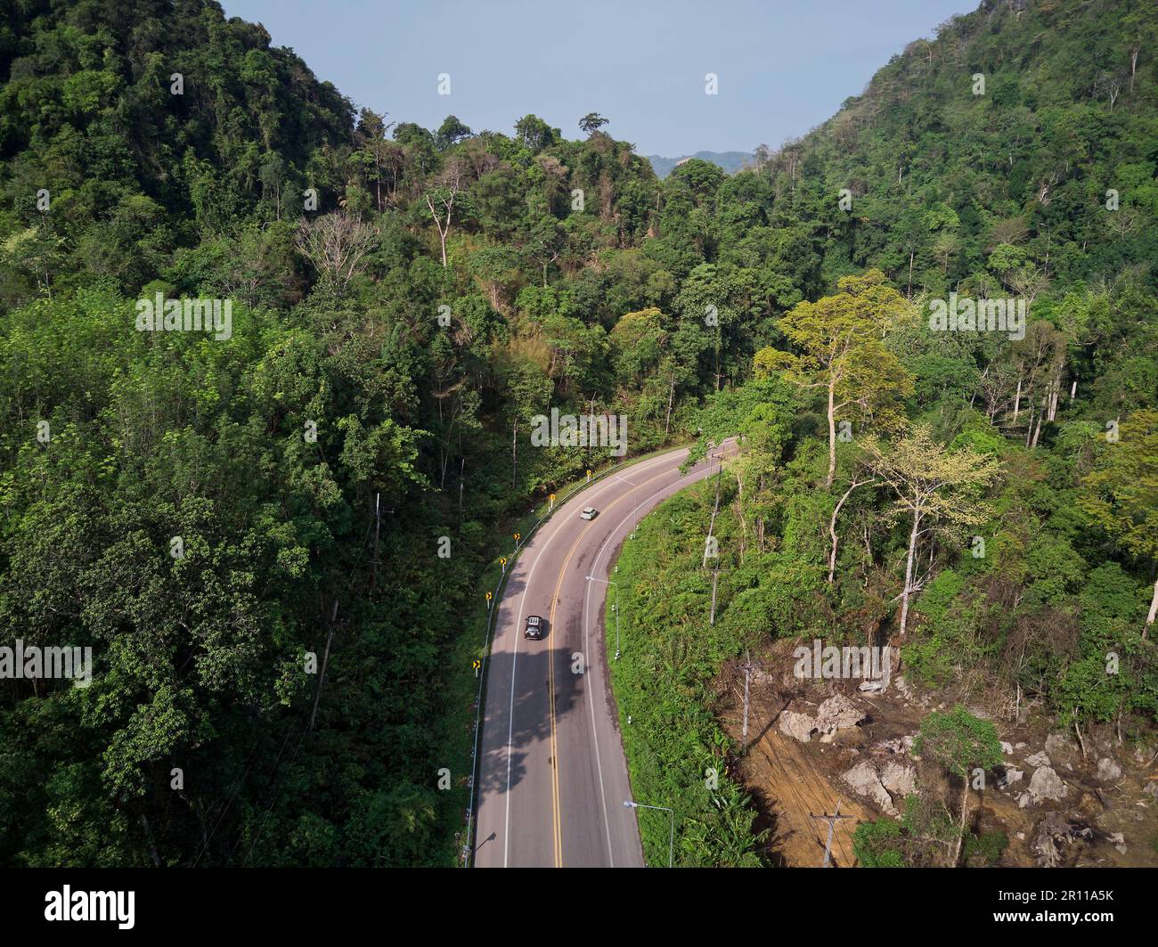 Aerial tour beautiful tropical forest hi-res stock photography and ...