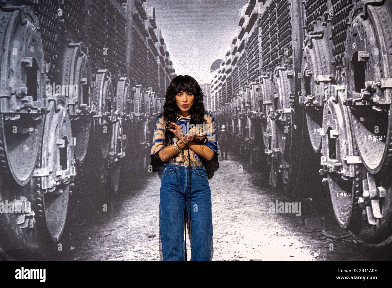 Liverpool, UK. 10th May, 2023. Swedish singer Loreen during a photo ...