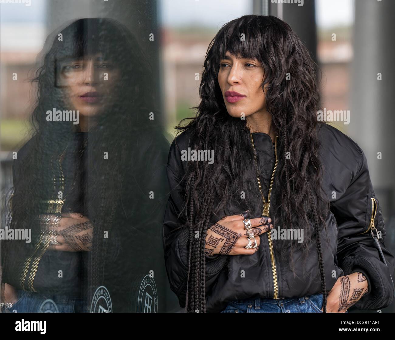Liverpool, UK. 10th May, 2023. Swedish singer Loreen during a photo ...