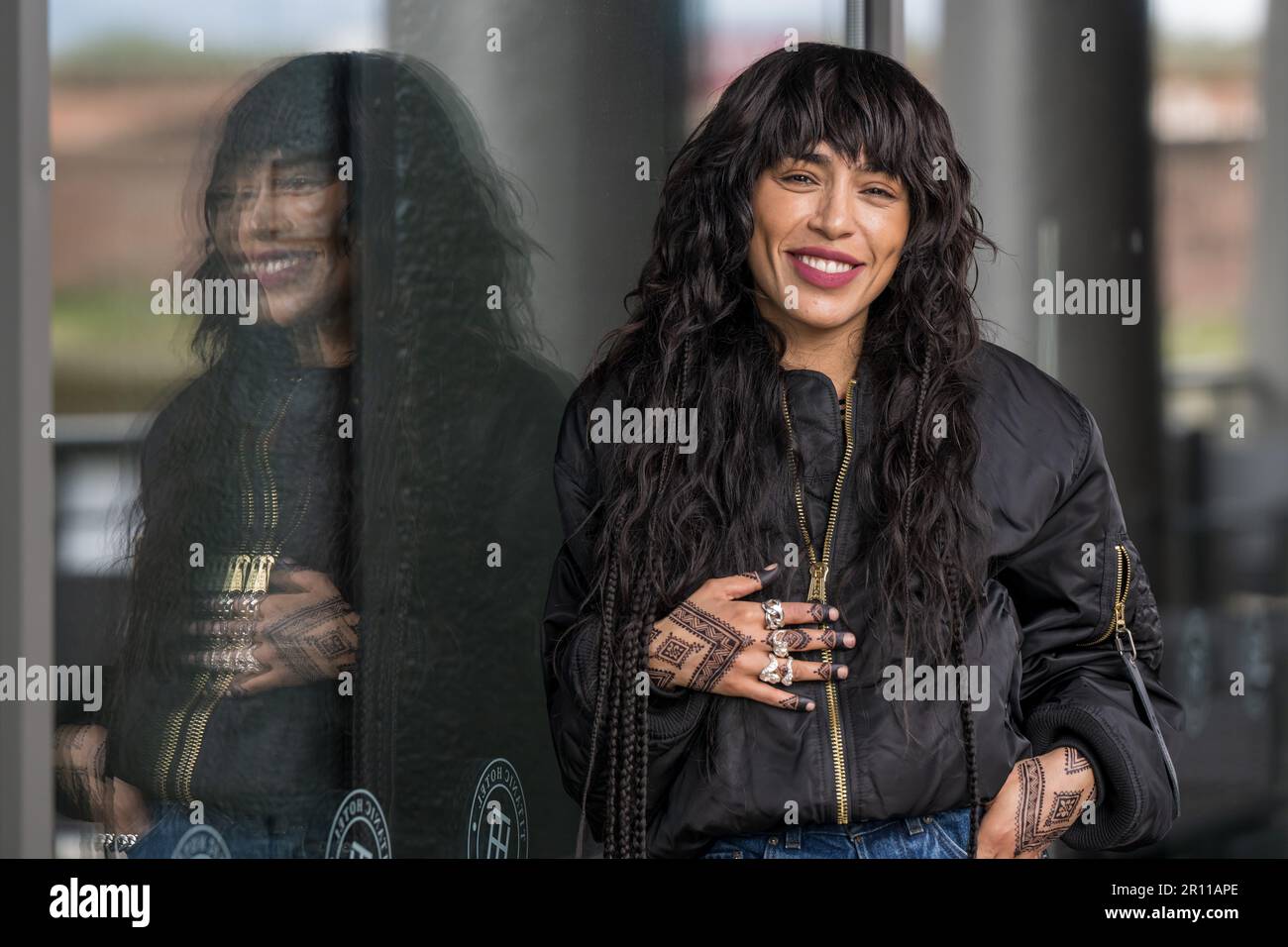 Liverpool, UK. 10th May, 2023. Swedish singer Loreen during a photo ...