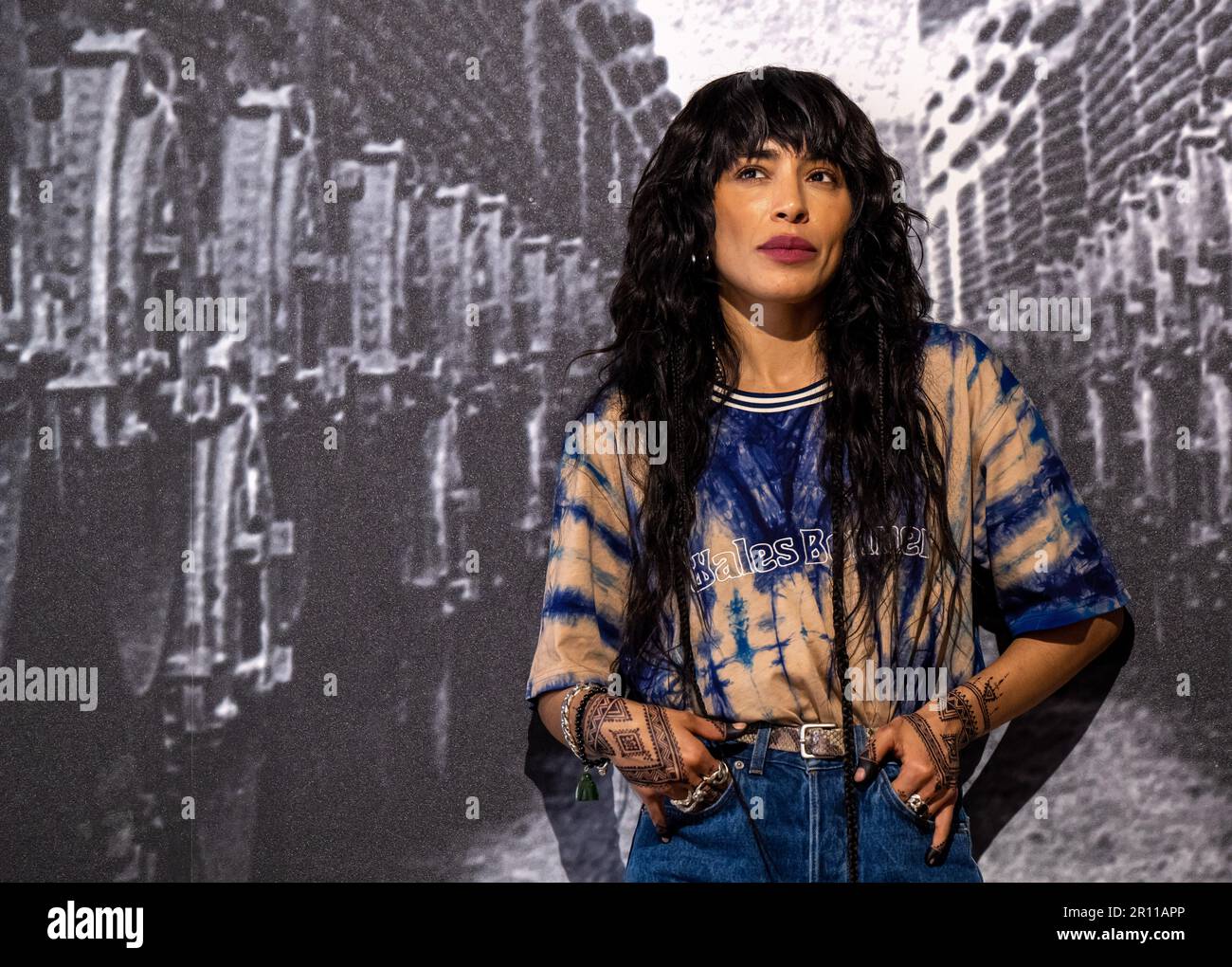 Liverpool, UK. 10th May, 2023. Swedish singer Loreen during a photo ...