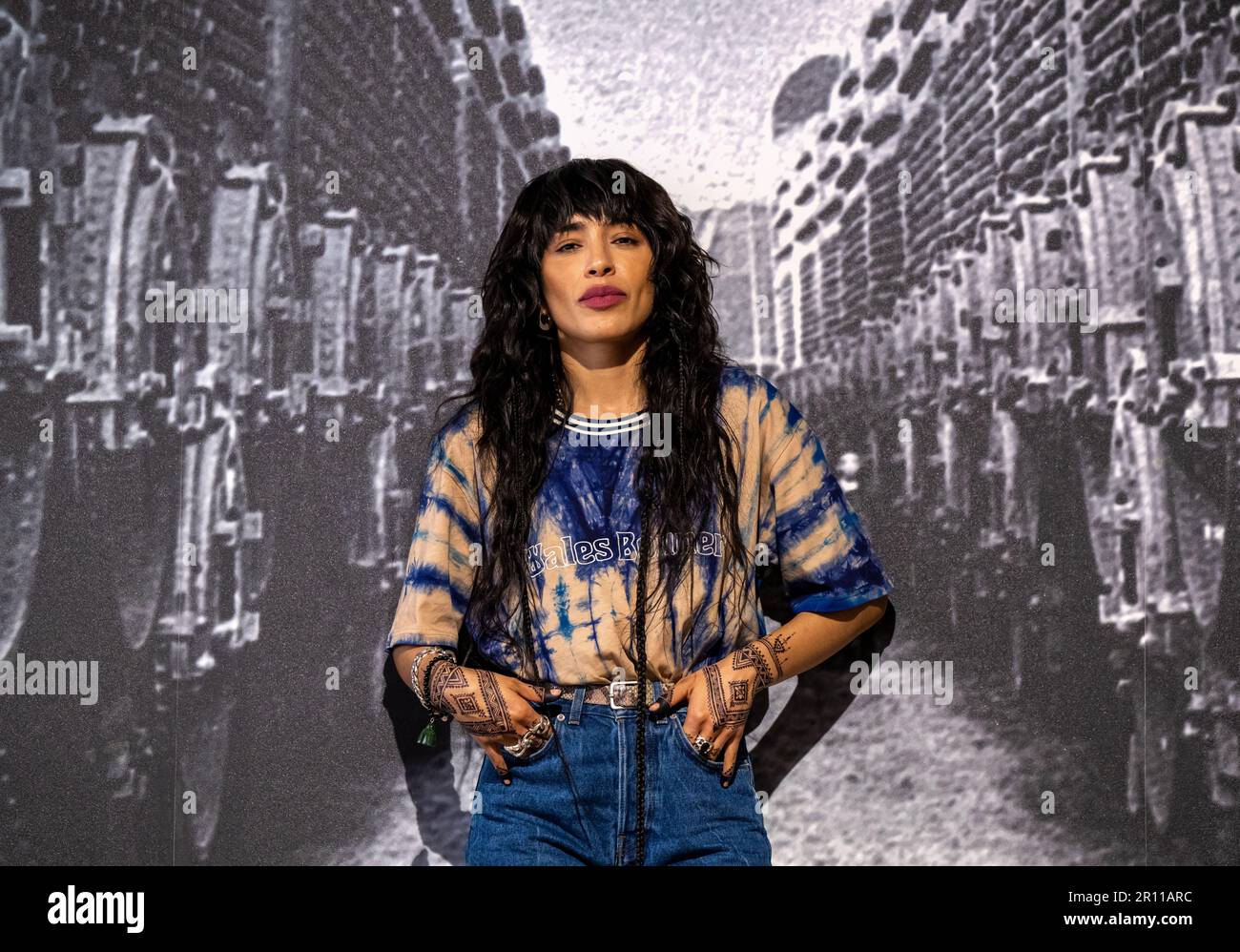 Liverpool, UK. 10th May, 2023. Swedish singer Loreen during a photo ...