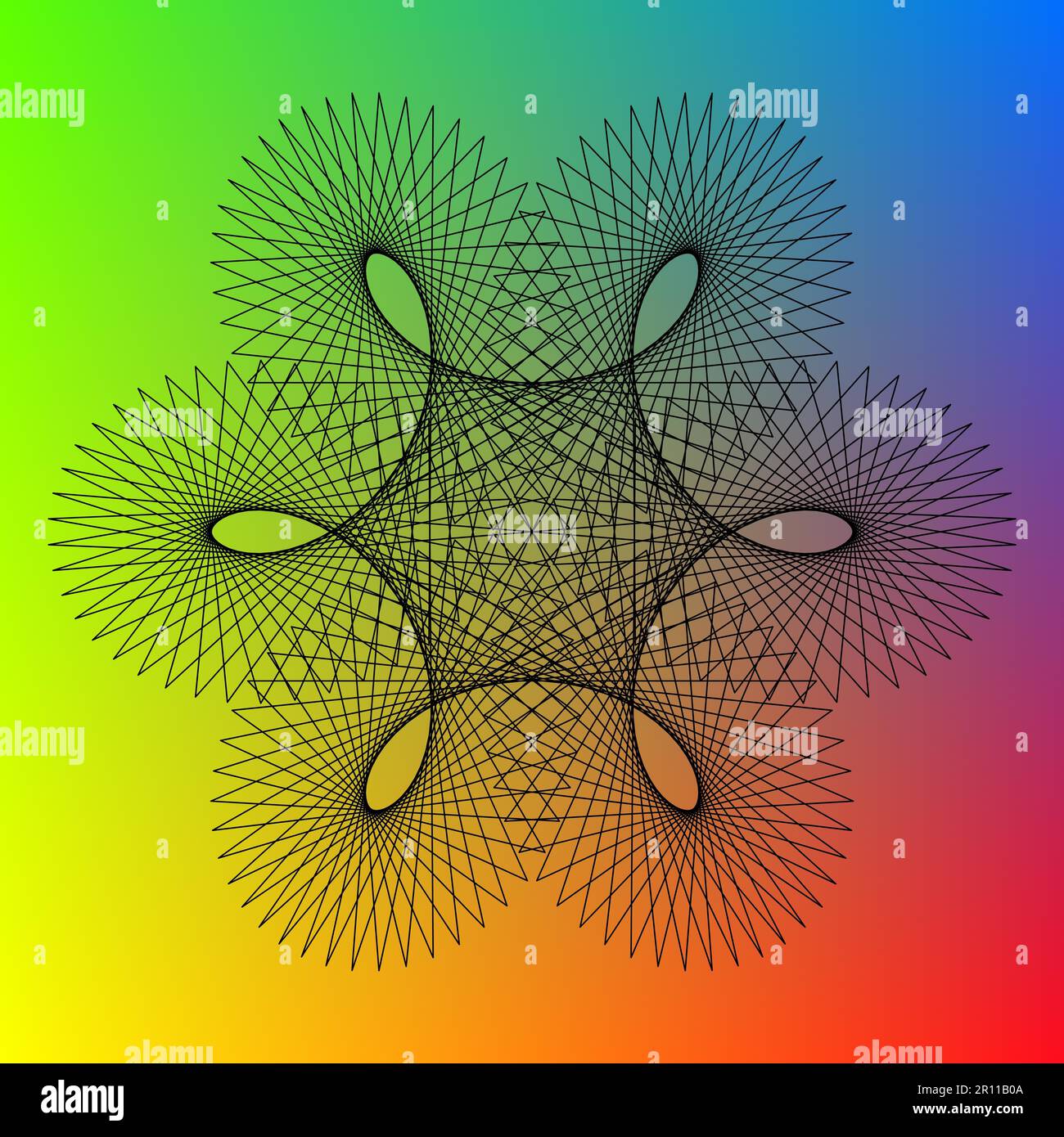 Spirography hi-res stock photography and images - Alamy