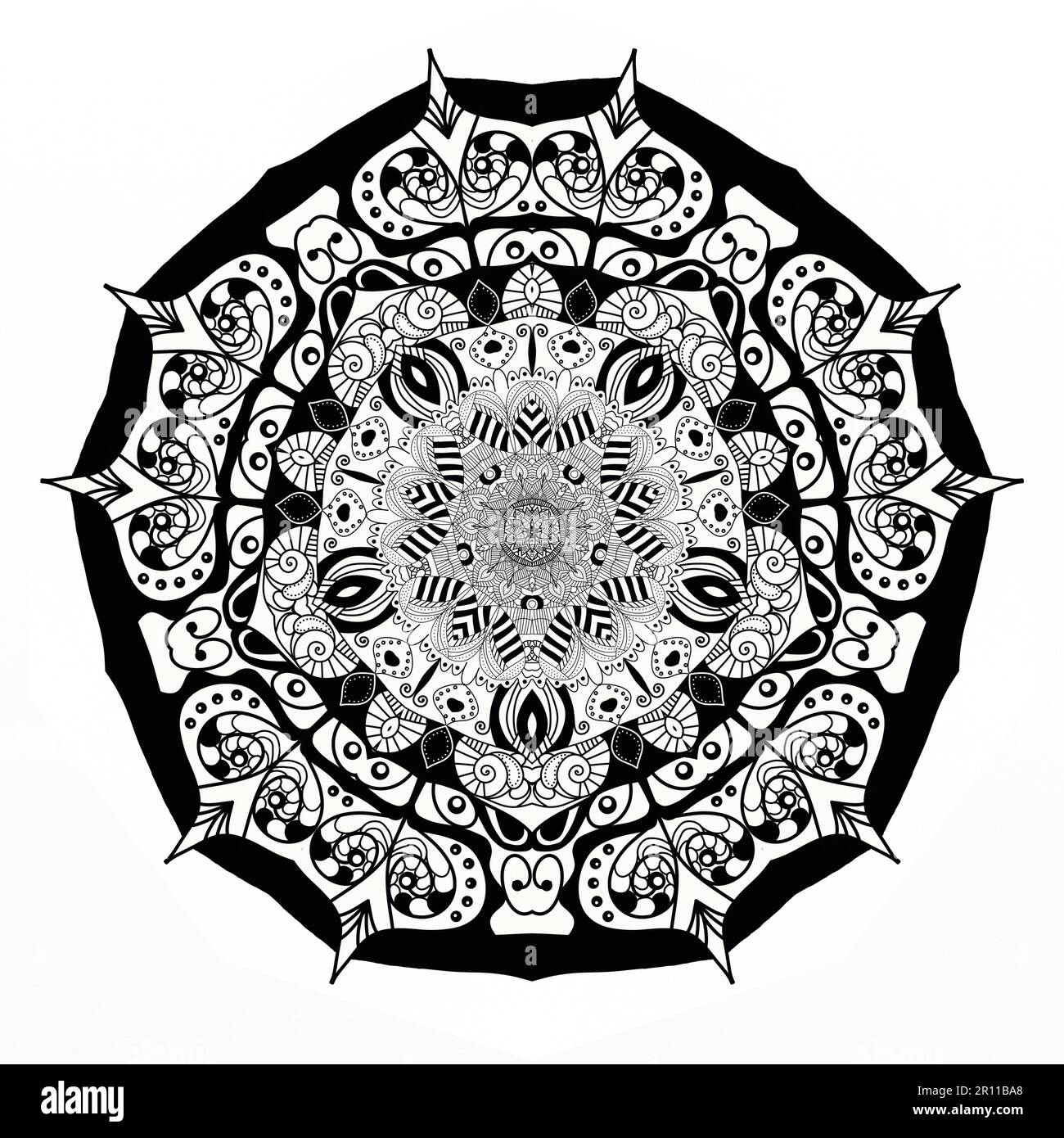 Mandala life Cut Out Stock Images & Pictures - Alamy