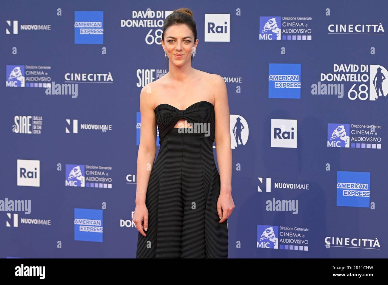 Rome, Italy. 10th May, 2023. Giulia Andò attends the red carpet of ...