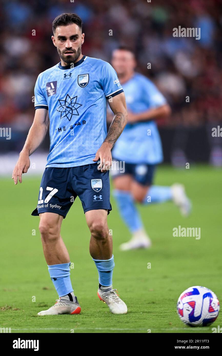 Sydney, Australia, 11 February, 2023. Anthony Caceres of Sydney FC ...