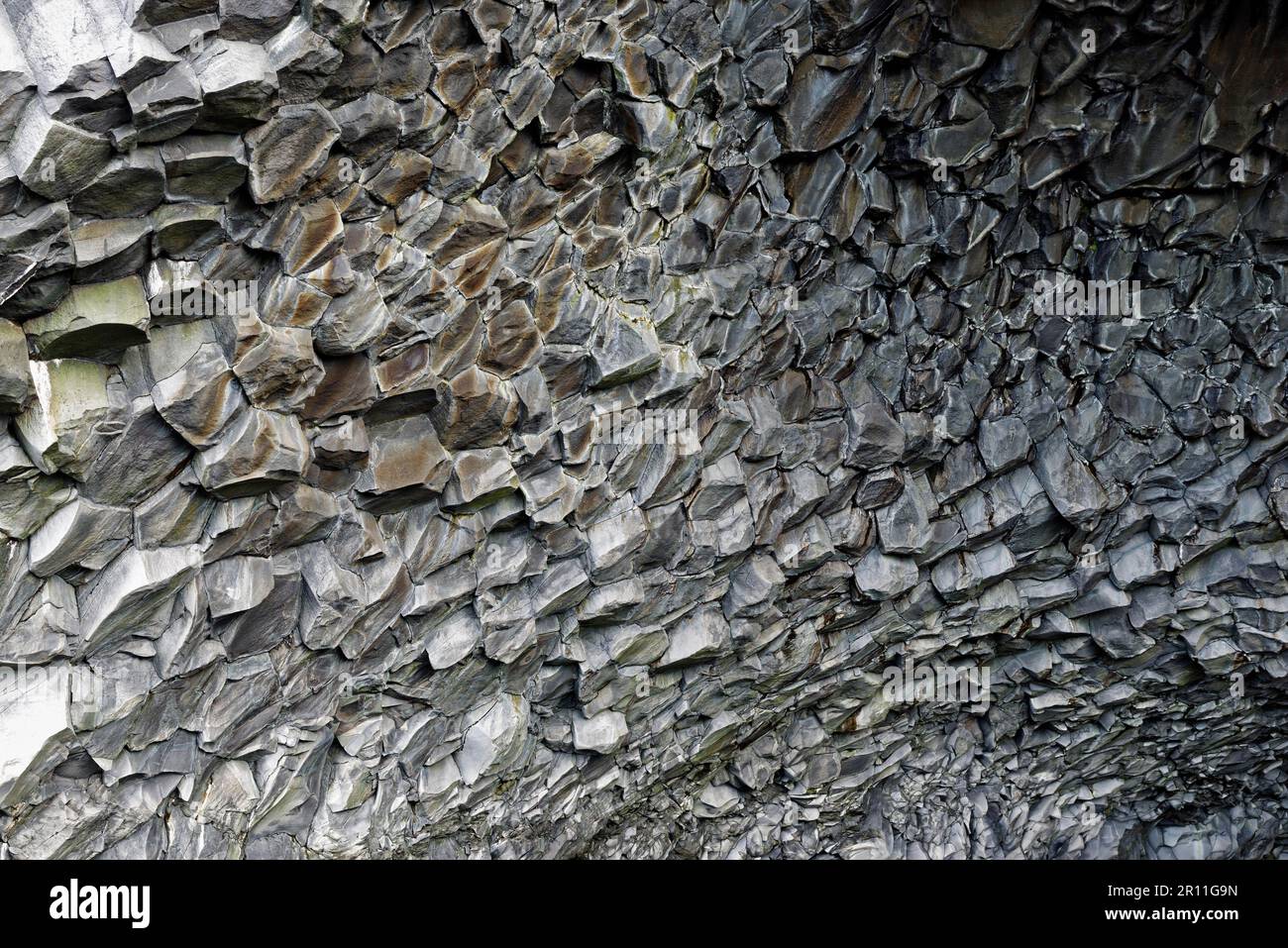 Basalt rock column cave iceland hi-res stock photography and images - Alamy